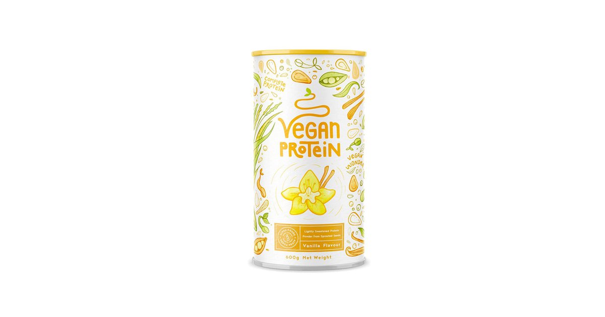 Alpha Foods Vegan Protein - Vanille - Veganes Proteinpulver