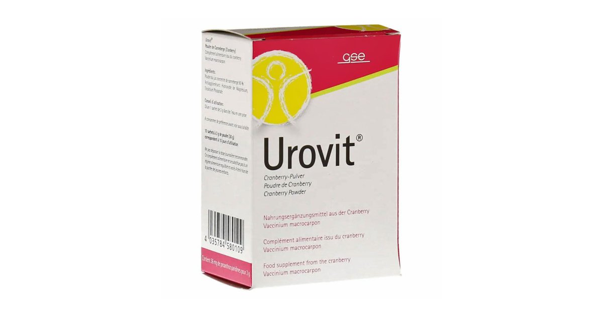 Gse Urovit Cranberry Pulver